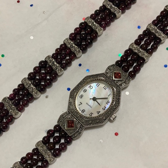 Avon | Jewelry | Vintage Avon Quartz Watch And Bracelet Set | Poshmark